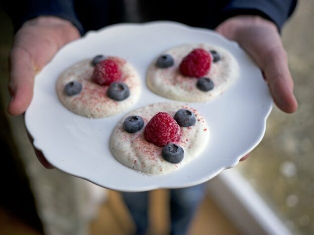 Frozen Vanilla Yoghurt Drops - Perfect For The Summer - NatureDoc
